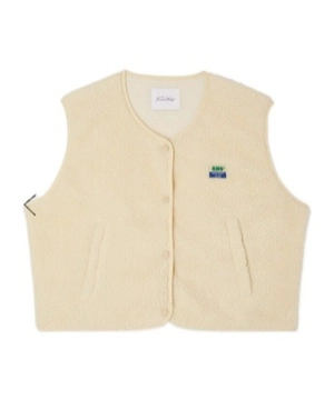 American Vintage Sleeveless Vest - Nude