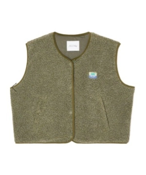 American Vintage Sleeveless Vest - Green