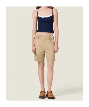 Miu Miu Stretch Jersey Top