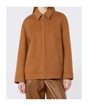 Max Mara Double Wool, Cashmere And Silk Coat