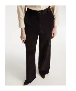 Marella Corduroy Wide-leg Trousers
