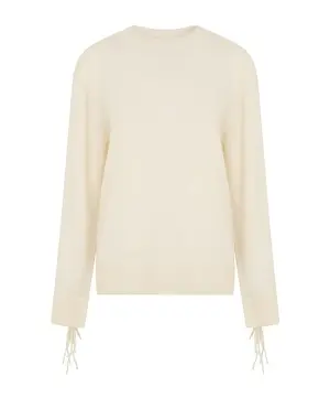 P.a.r.o.s.h Long-sleeved Sweater - Ivory