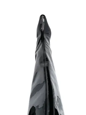 By Far Pointed Stiletto High Heel Boots