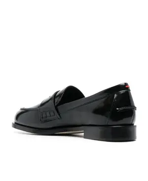 AeydĒ Penny-slot Leather Loafers