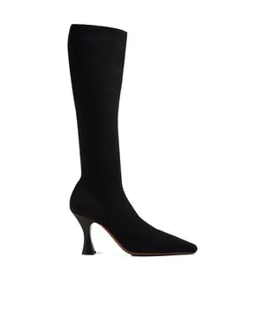 NEOUS Stretch Knitted Boots - Black