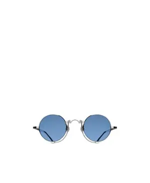 Matsuda Round-frame Sunglasses - Blue
