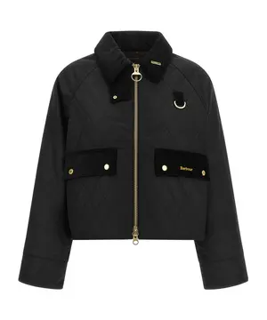 Barbour Casual Zip-up Jacket - Black