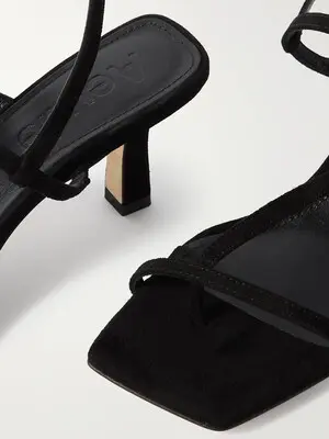 AeydĒ Square-headed High-heeled Sandals