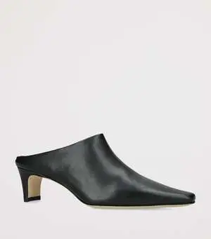 Staud Leather Wally Mules 55