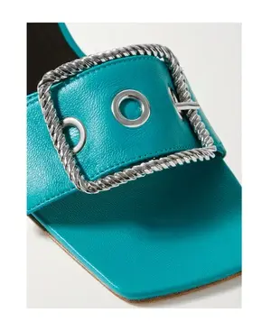 By Far Davina Buckle Sandals