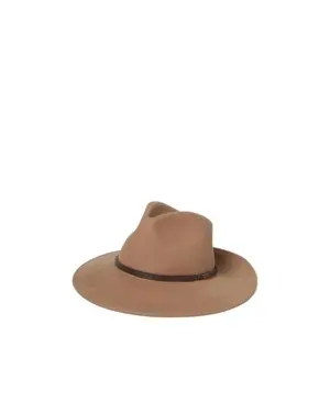 Barbour Wool Fedora Hat - Brown