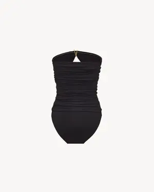 Saint Laurent Strapless Swimsuit