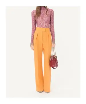 Valentino Garavani Lace High Neck Bodysuit