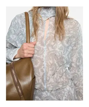 Acne Studios Silk Paisley Blouse