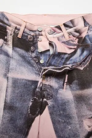 Acne Studios 1981 Trompe-l'œil Print Jeans
