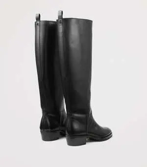 JIMMY CHOO Mave 45 Leather Knee-high Boots