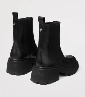 JIMMY CHOO Tamia 70 Leather Chelsea Boots