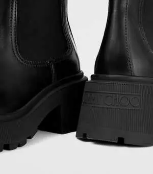 JIMMY CHOO Tamia 70 Leather Chelsea Boots
