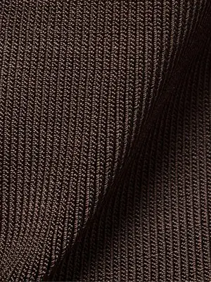 Calle Del Mar Stretch Knit Cropped Bra Top