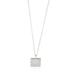 Tiffany & Co. Sterling Silver Notes Pendant Necklace