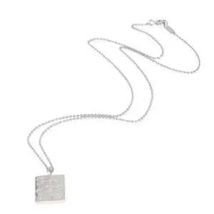 Tiffany & Co. Sterling Silver Notes Pendant Necklace