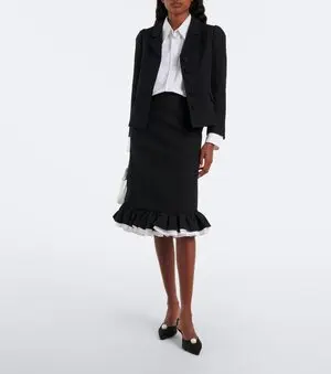 SHUSHU/TONG Wool And Silk Jacket