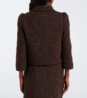 SHUSHU/TONG Wool-blend Cropped Jacket