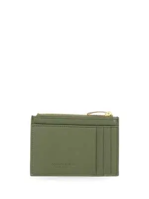 Bottega Veneta Woven Card Holder With Zip