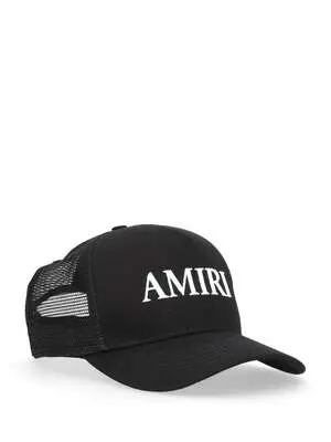 Amiri Embroidered Logo Trucker Cap