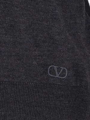 Valentino Garavani Wool Knit Polo Shirt