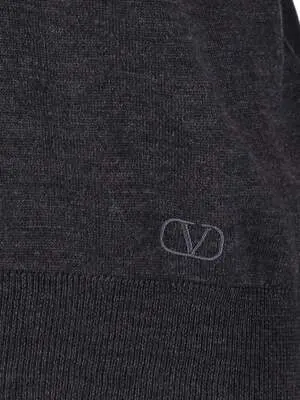 Valentino Garavani Wool Knit Polo Shirt