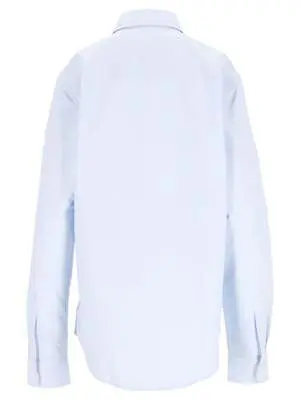 AMI Paris De Coeur Cotton Oxford Shirt