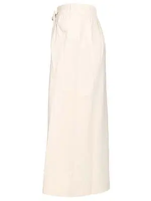 Max Mara Milano Jersey Skirt - White