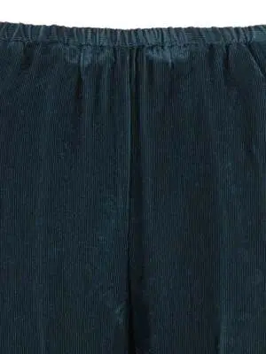 FORTE_FORTE Two-tone Striped Jade Trousers - Green