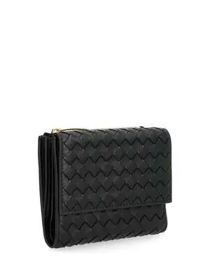Bottega Veneta Small Bi-fold Woven Wallet