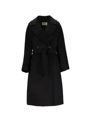 Max Mara Resina Drap Wool Long Coat