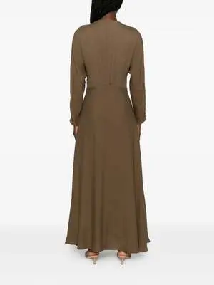 FORTE_FORTE Marocaine Sculpture Buckle Dress