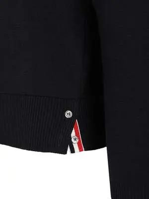 Thom Browne Milano Stitch Crew Neck Sweater