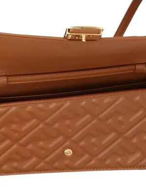 Fendi Baguette Chain Wallet - Brown