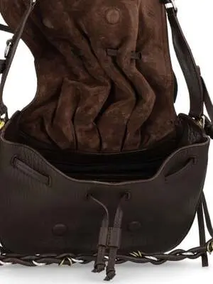Isabel Marant Étoile Bolton-gz Leather Bag - Brown