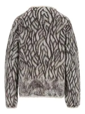 FORTE_FORTE Heron Plumes Alpaca And Mohair Blend Sweater