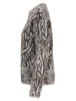 FORTE_FORTE Heron Plumes Alpaca And Mohair Blend Sweater