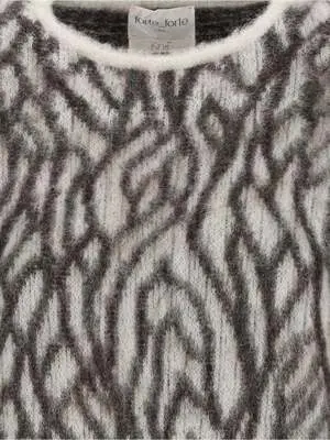 FORTE_FORTE Heron Plumes Alpaca And Mohair Blend Sweater