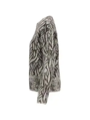 FORTE_FORTE Heron Plumes Alpaca And Mohair Blend Sweater
