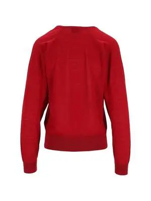 FORTE_FORTE V-neck Wool Blend Sweater
