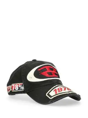 DIESEL® Baseball Cap With Embroidered Patches