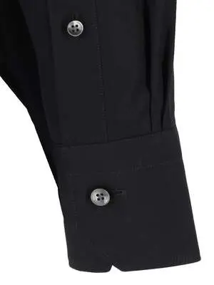 Zegna Trofeo Cotton Shirt - Black