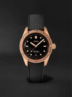 ORIS Divers Sixty-five Automatic Bronze Watch - Black