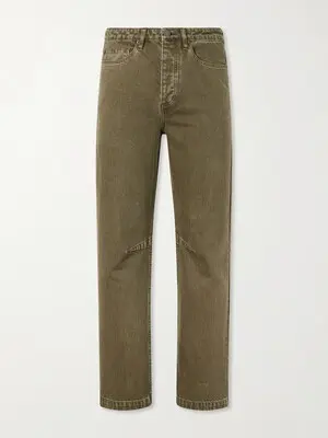 MANAAKI Pita Garment-dyed Straight-leg Jeans