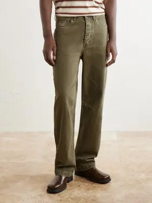 MANAAKI Pita Garment-dyed Straight-leg Jeans